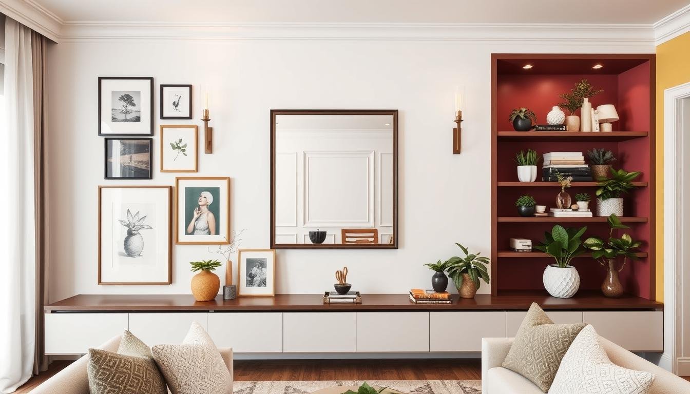 How to Decorate a Long Wall in Living Room - Style Guide